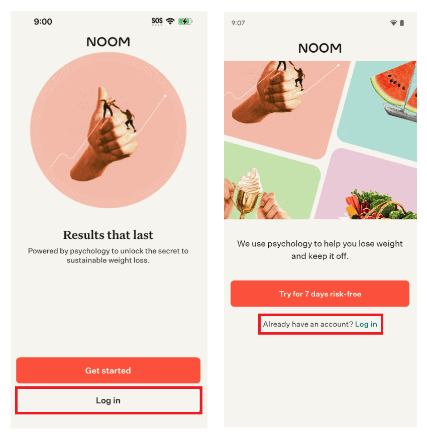 Accessing and Managing Your Noom Account - Noom: Lose weight and keep ...