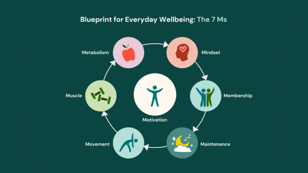 Blueprint for Everyday Wellbeing: The 7 Ms | Noom